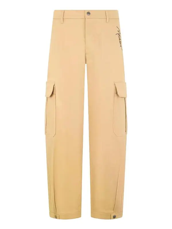Moschino Cargo-pocket Trousers - Neutrals