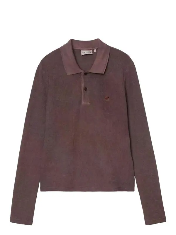 Carhartt Work In Progress Dora Long-sleeve Polo Shirt - Brown