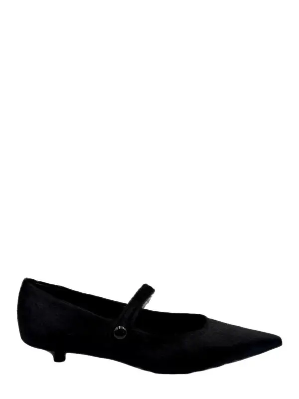 GUGLIELMO ROTTA Pointed-toe Mary Jane Pumps - Black
