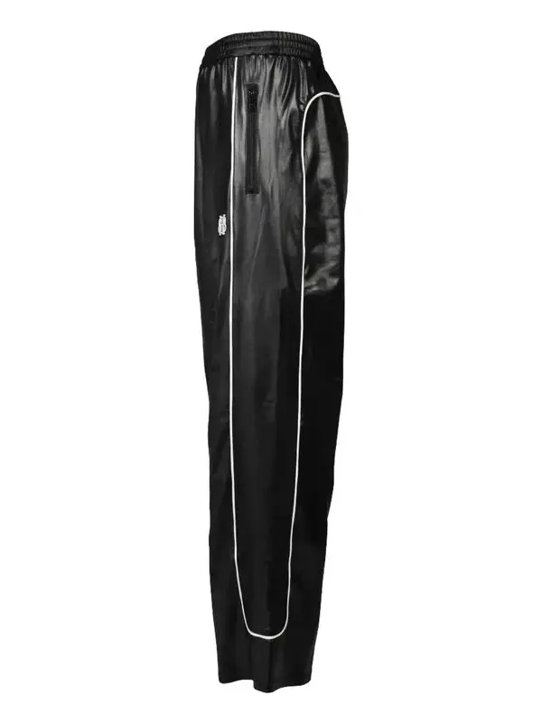 BREATH Piping Trousers - Black