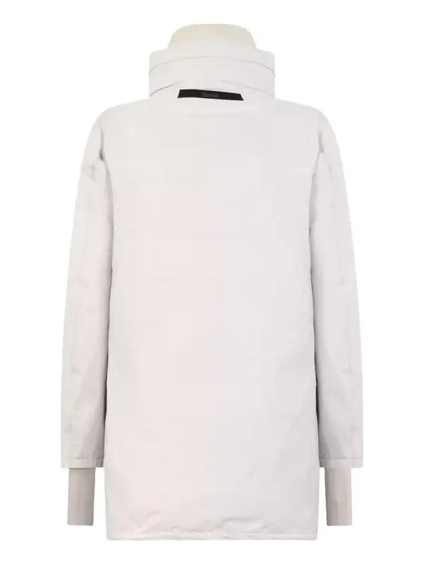 Herno Hooded Coat - Neutrals