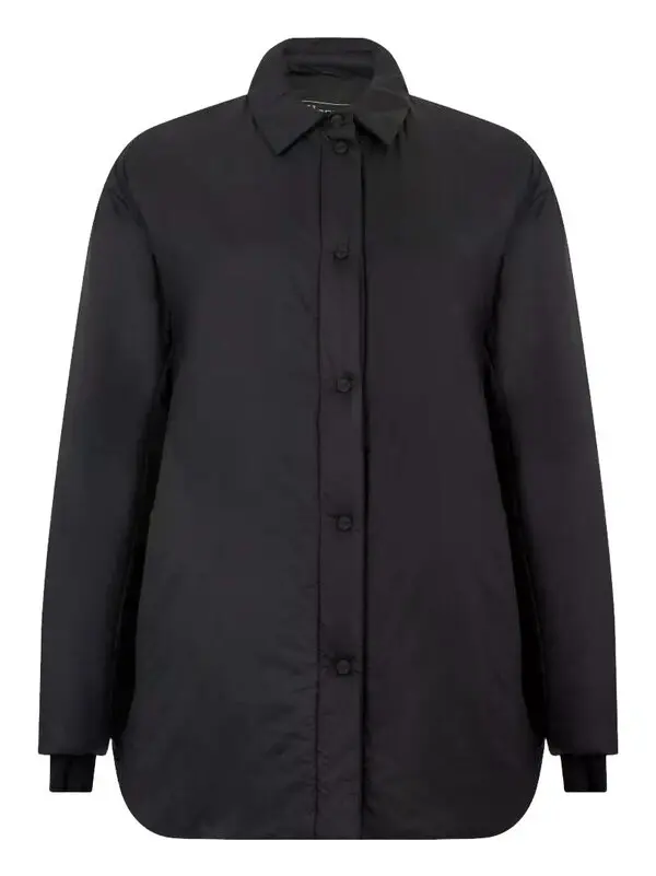 Herno Quilted-finish Shirt Jacket - Black