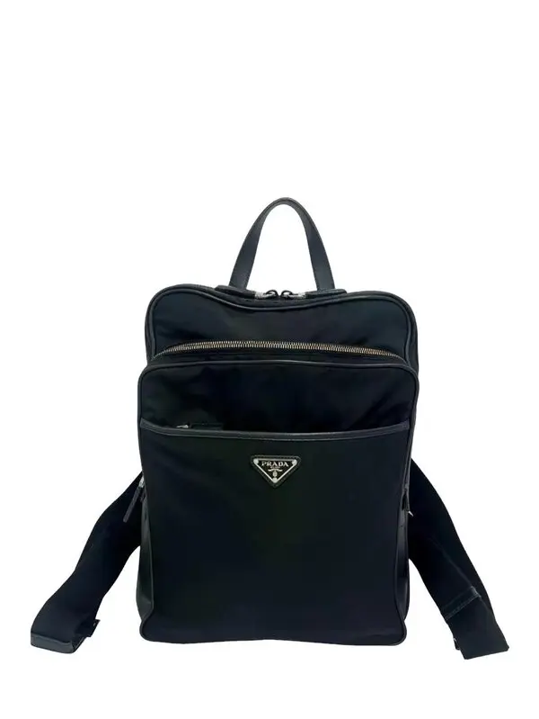 Prada 2013-2026 Tessuto Backpack - Black