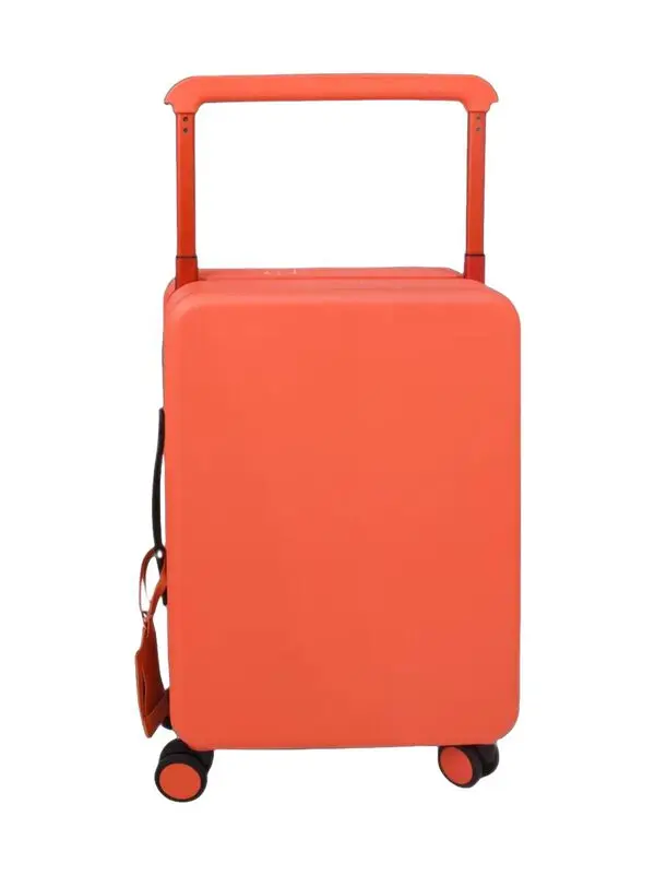 BUSCAR 1 Hand-painted Suitcase - Orange