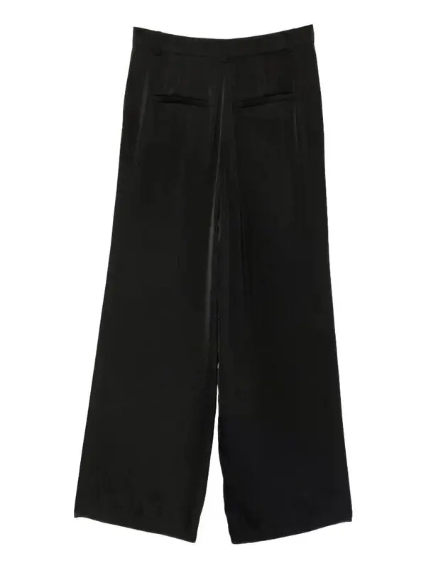 Ba&sh Solveig Diagonal-pocket Trousers - Black