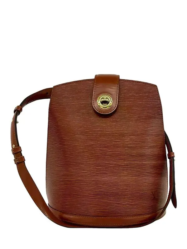 LOUIS VUITTON 1993 Epi Cluny Shoulder Bag - Brown