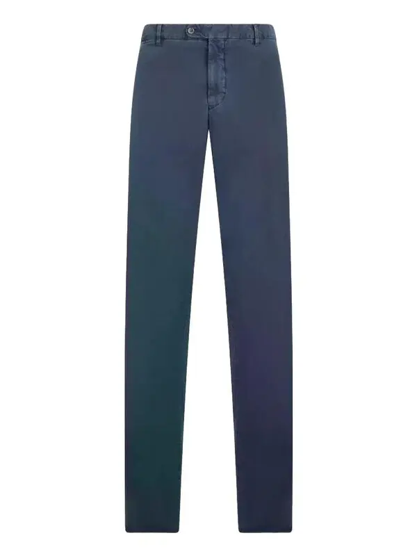 Fedeli Slim-fit Trousers - Blue