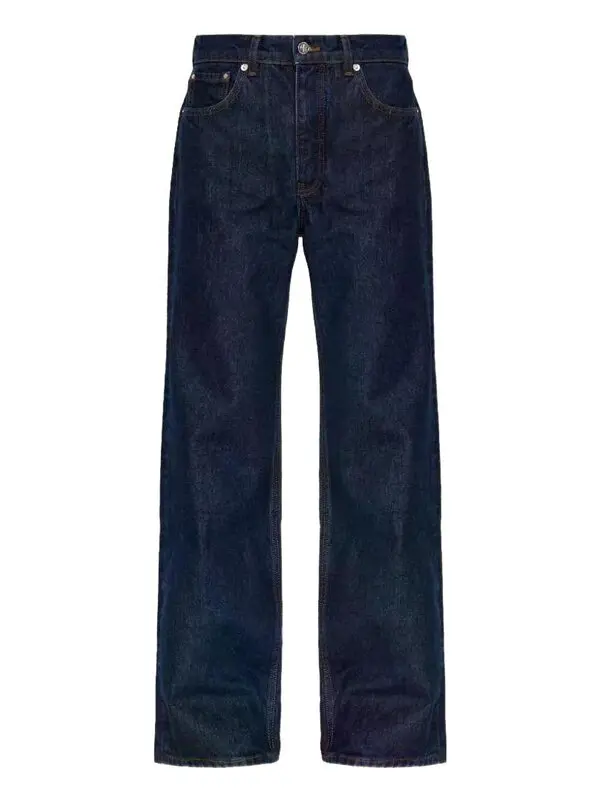 ANINE BING Straight-leg Jeans - Blue