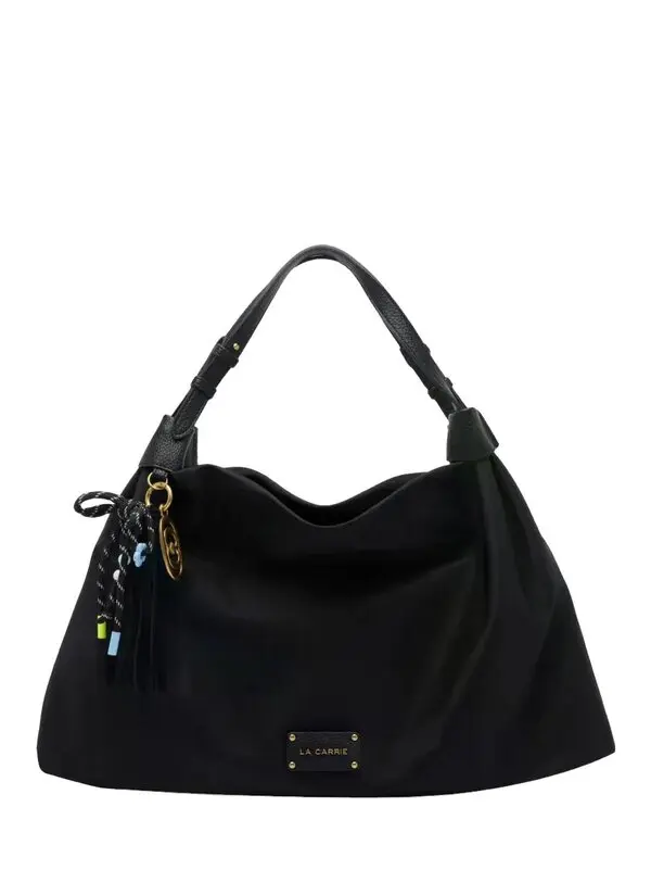 LA CARRIE Dark Wave Tote Bag - Black