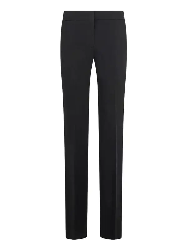 Moschino Pressed-crease Trousers - Black