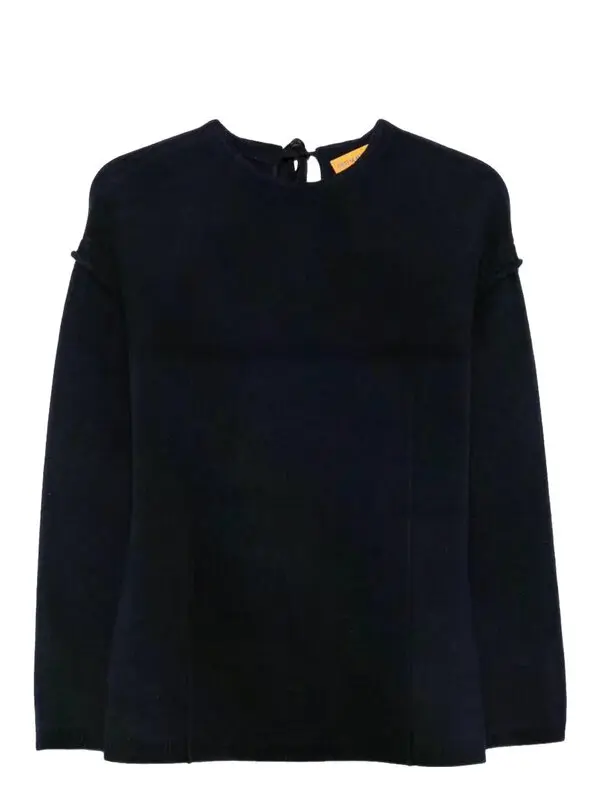 Guest In Residence Fekted Crew-neck Sweater - Blue
