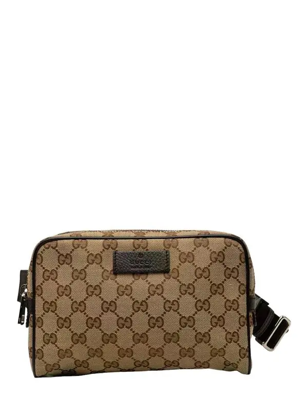 Gucci 2000-2015 Gg Canvas Belt Bag - Neutrals