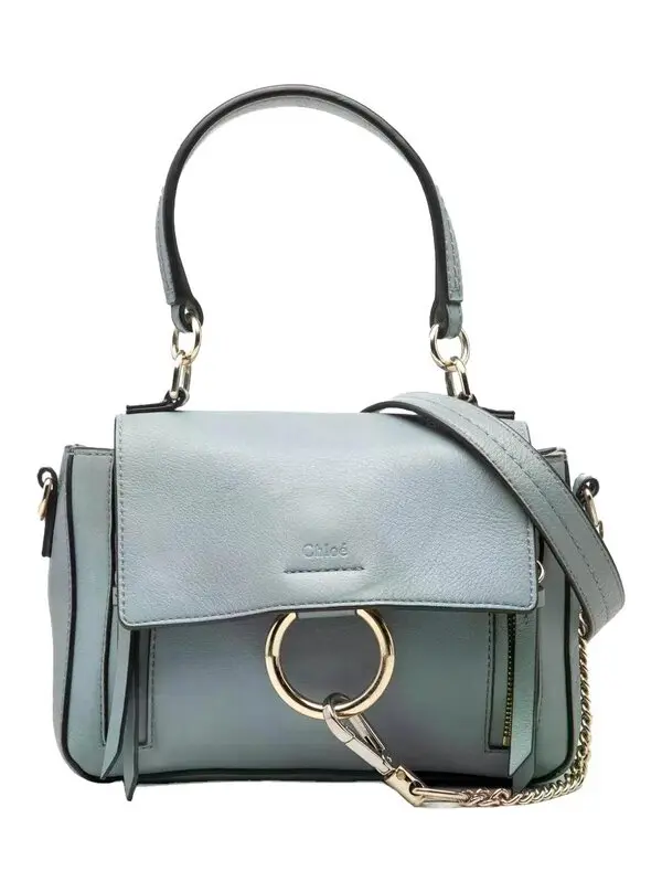 Chloé 2018 Mini Leather Faye Day Satchel - Blue