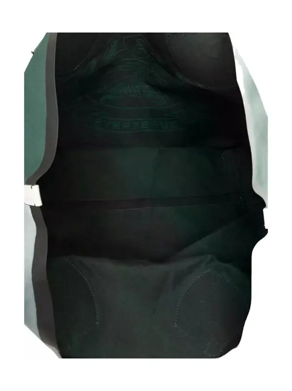 Burberry 2018-2023 Large Reversible Giant Archive Crest Tote Handbag - Green