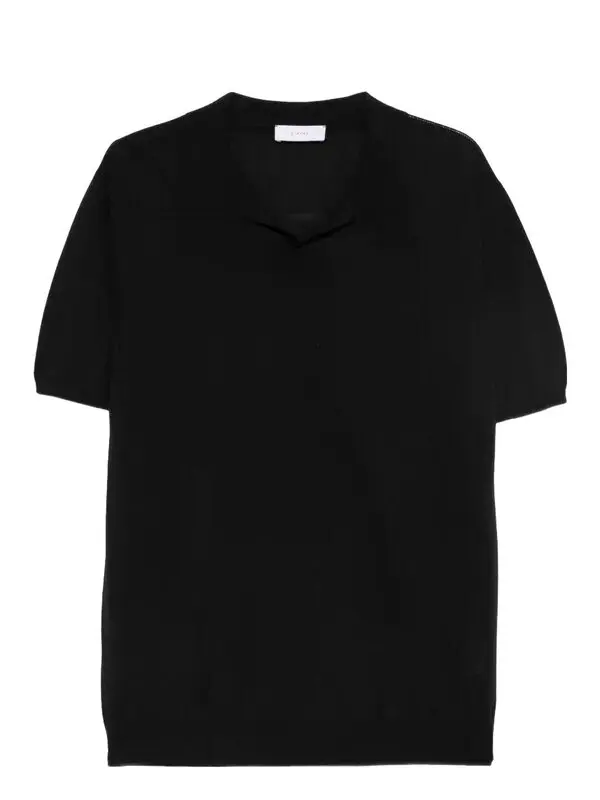 DIKTAT V-neck T-shirt - Black