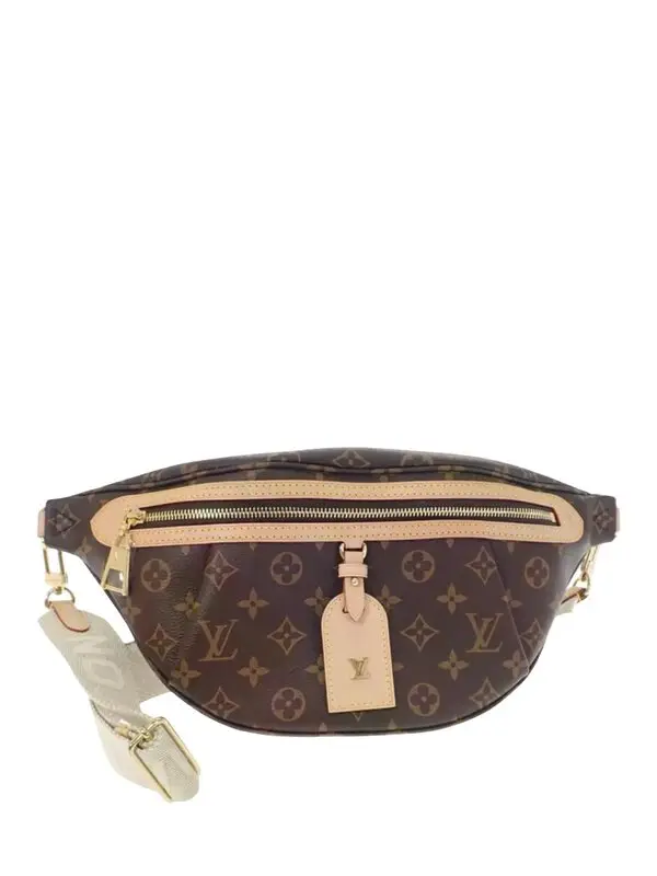 LOUIS VUITTON 2000-2026 Monogram High Rise Bumbag Belt Bag - Brown