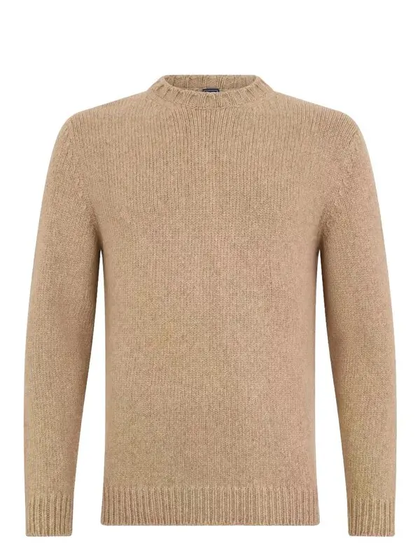 Fedeli Ribbed-knit Cashmere Sweater - Neutrals