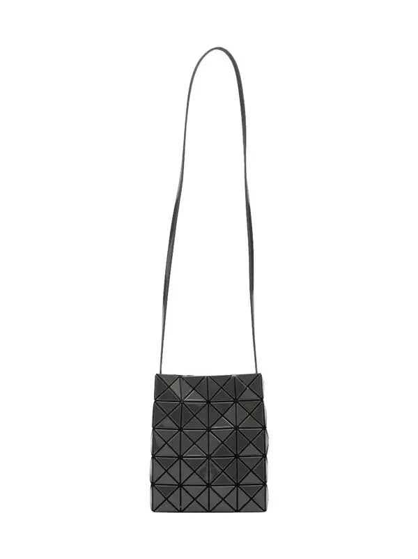 Issey Miyake Lucent Geometric-pattern Crossbody Bag - Grey
