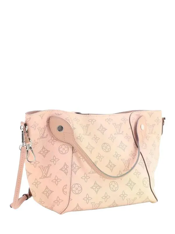 LOUIS VUITTON Hina Handbag Mahina Leather Pm Shoulder Bag - Pink