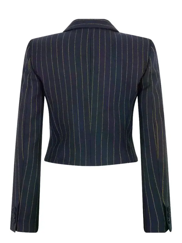 Moschino Pinstriped Jacket - Blue