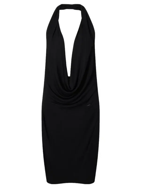 Gucci Halter-neck Dress - Black