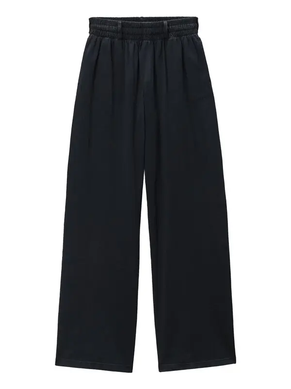 Alexander Wang Cotton-jersey Sweatpants - Black