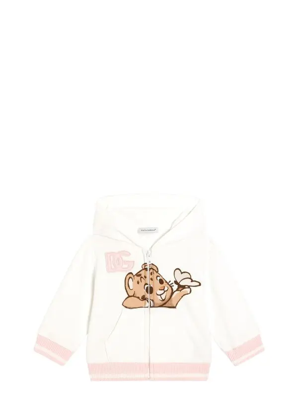 Dolce & Gabbana Leopard-motif Hoodie - Multicolour