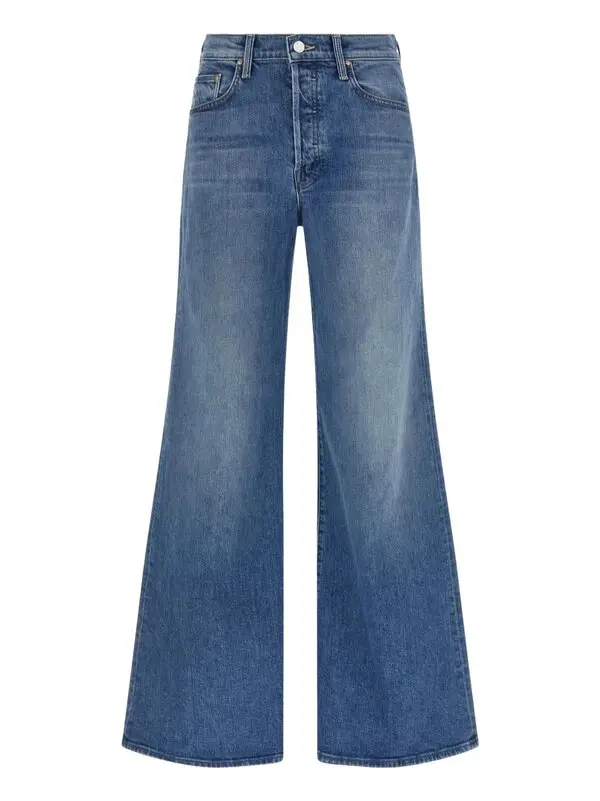 MOTHER The Tomcat Roller Wide-leg Jeans - Blue