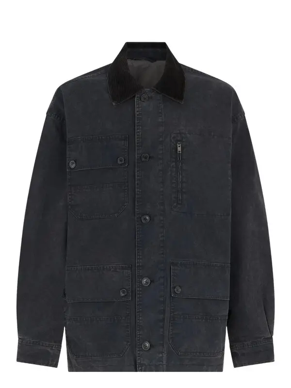 Isabel Marant Étoile Workwear Cotton Jacket - Black