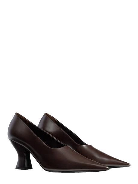 Khaite Colleen Pointed Toe Pump - Chocolate