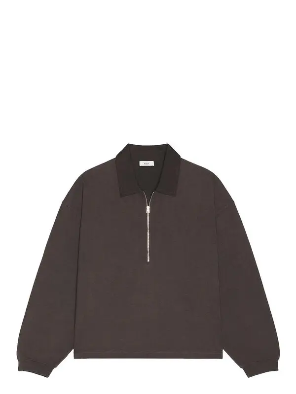 AGOLDE Darius Polo Sweater - Forge