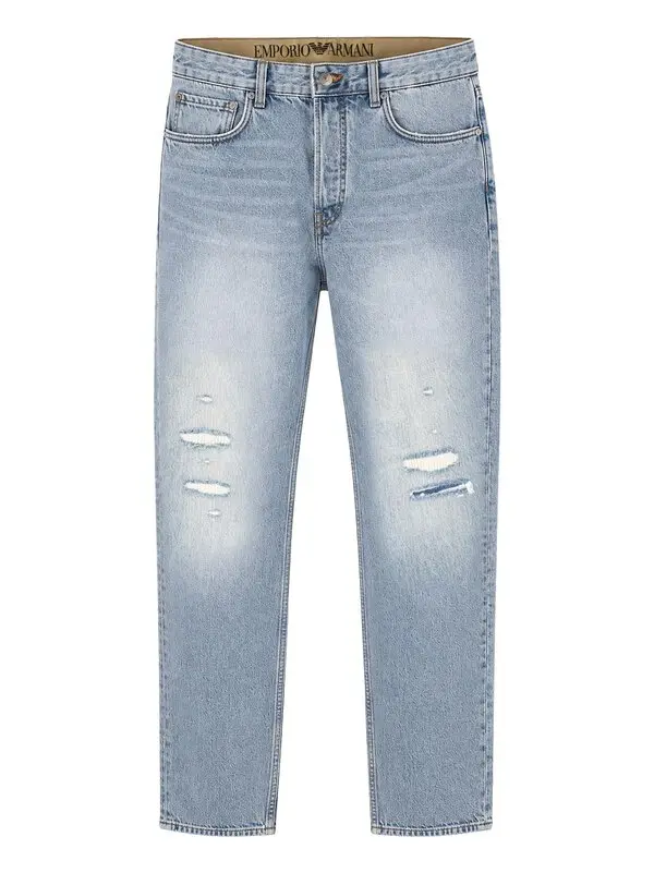 Emporio Armani Jeans 5 Tasche Vestibilità Regular - Denim