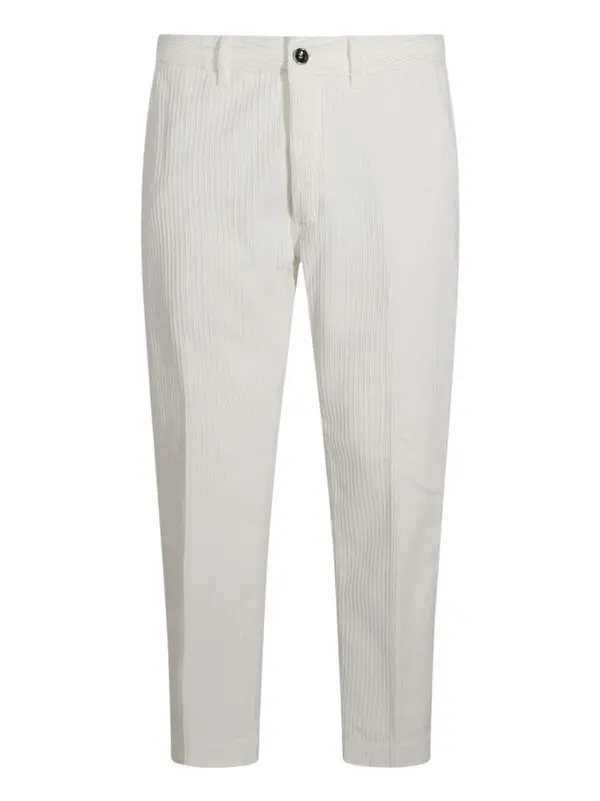 NINE:INTHE:MORNING Cotton Trousers - Ecru