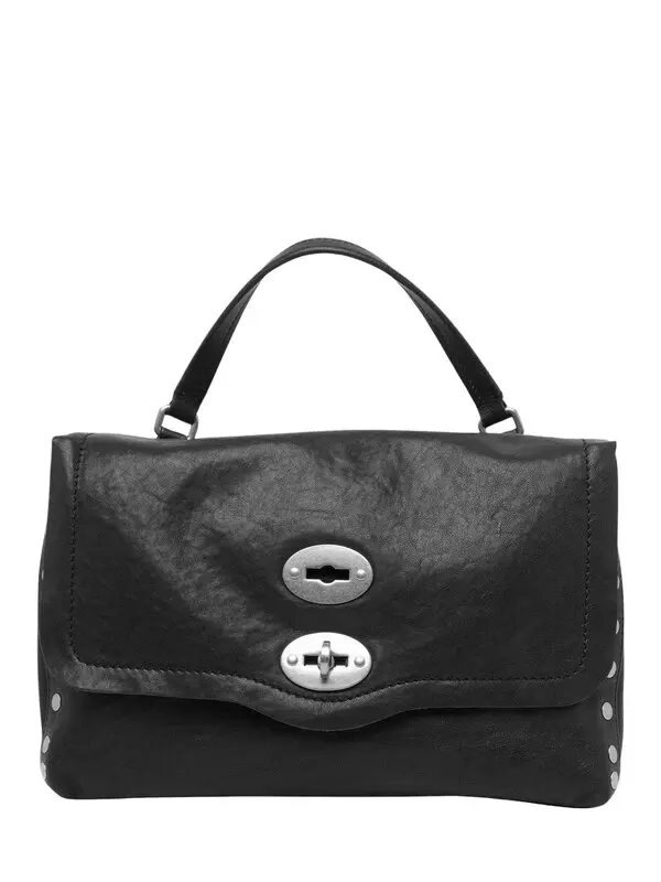 ZANELLATO Leather Top Handle Satchel Bag - Brown