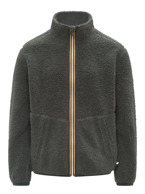 K-WAY Lightweight Polyester Coat - Green