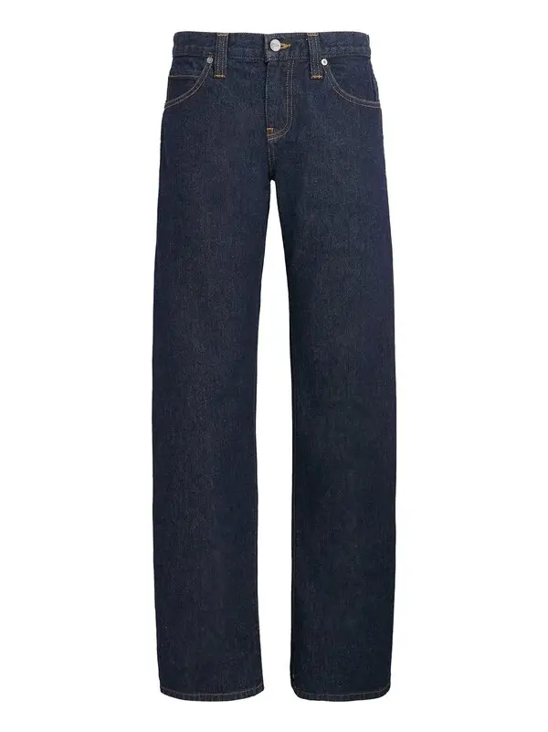 Khaite Karo Straight Jeans - Blue