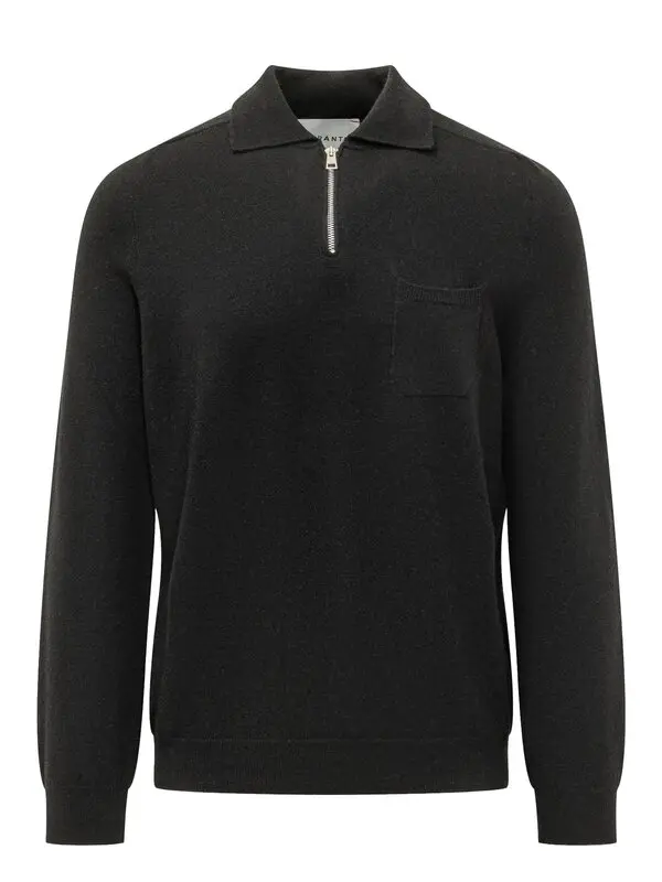 AMARANTO Polo Shirt - Nero