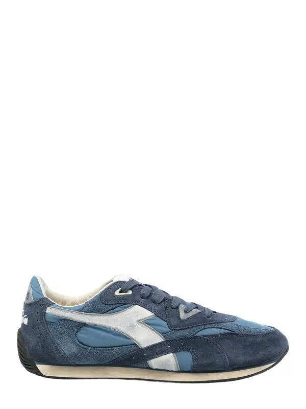 DIADORA Style Leather & Suede Sneakers - Navy