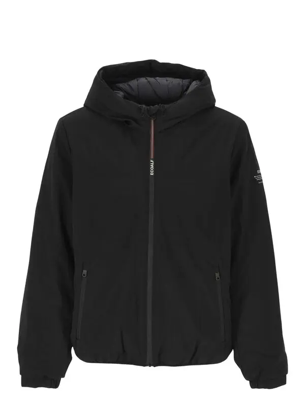 ECOALF Recycled Polyester Puffer Coat - Black