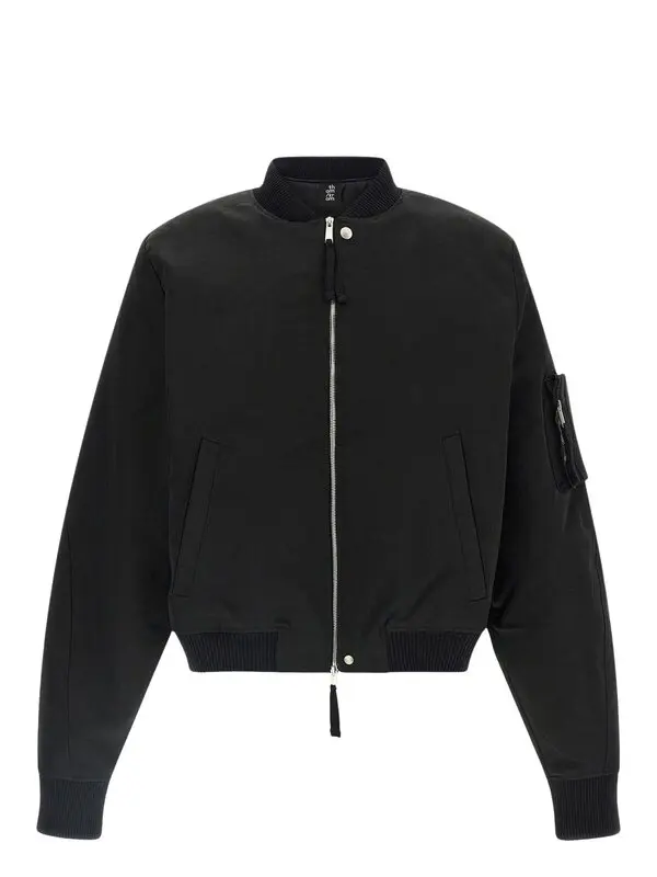 THOM KROM Recycled Polyamide Coat - Black