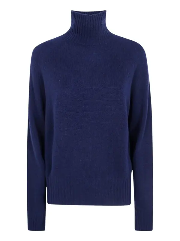 Seventy 100% Cashmere Crewneck Sweater - Navy