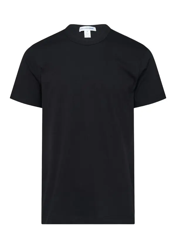 Comme Des Garçons 100% Woven Fabric T-shirt - Black