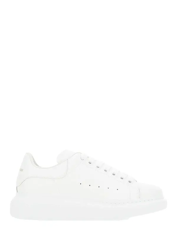 Alexander McQueen Calf Leather Low-top Sneaker - White