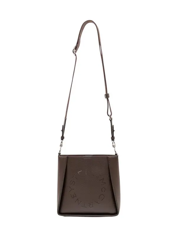Stella McCartney Logo Crossbody Handbag - Chocolate