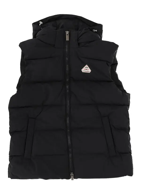Pyrenex Hooded Puffer Vest - Black