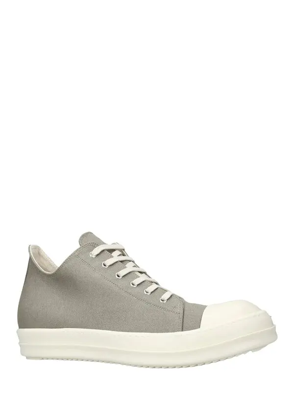 Rick Owens Denim Low-top Sneakers - Beige