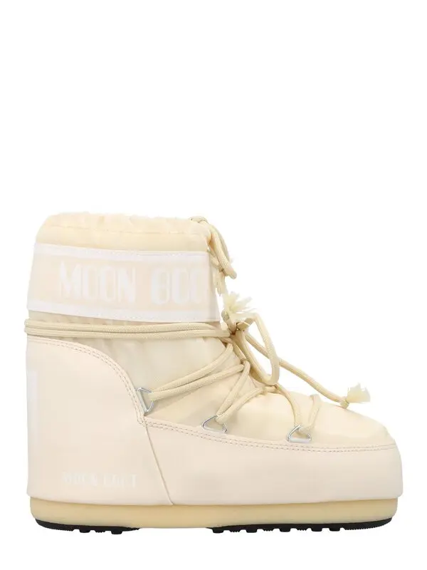 Moon Boot Lace-up Winter Boots - Bianco