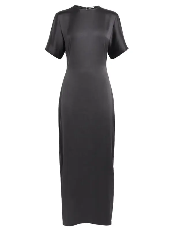 FFORME Satin Imogen Maxi Dress - Grey