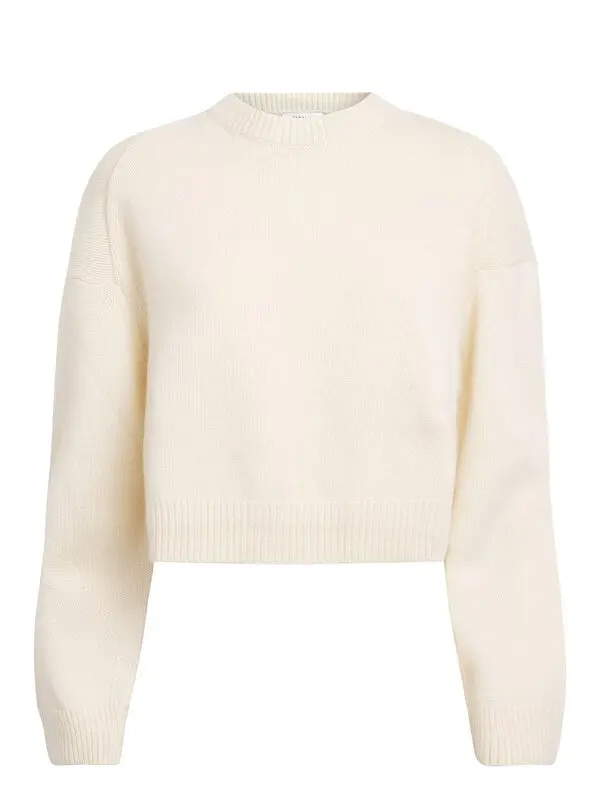 FFORME Wool-cashmer Marcela Sweater - Ivory