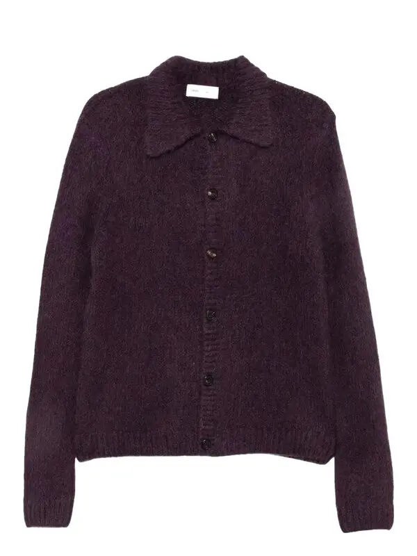 Dries Van Noten Long-sleeved Sweater - Purple
